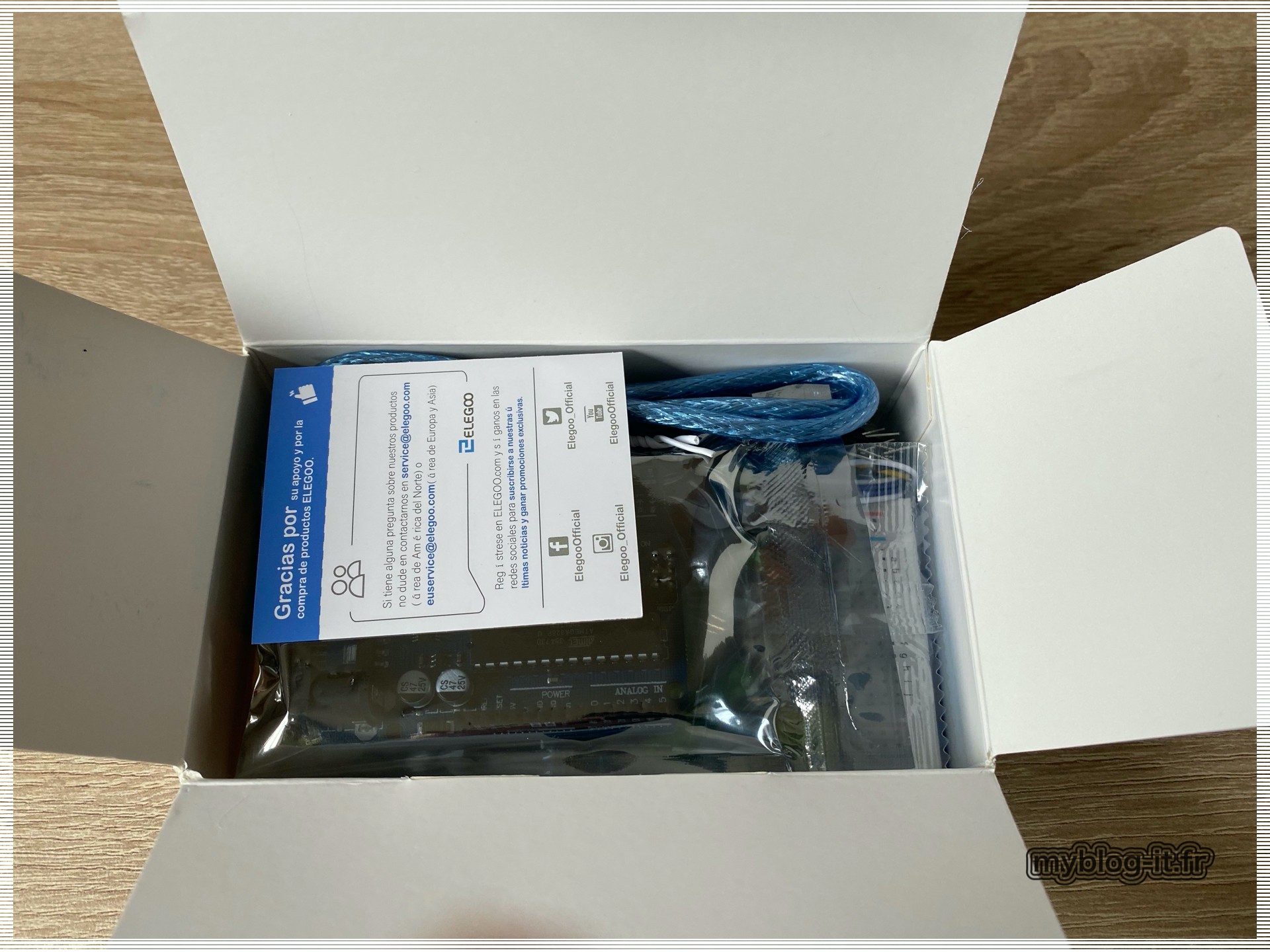 Basic Starter Kit d'Elegoo (Arduino) - Myblog-it.fr