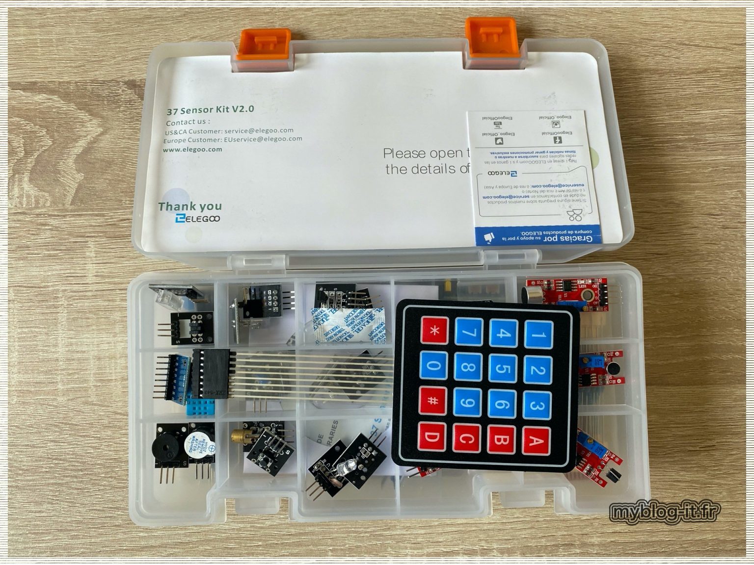 Guide de Noel : Kit de 37 capteurs pour Arduino d’ELEGOO - Myblog-it.fr