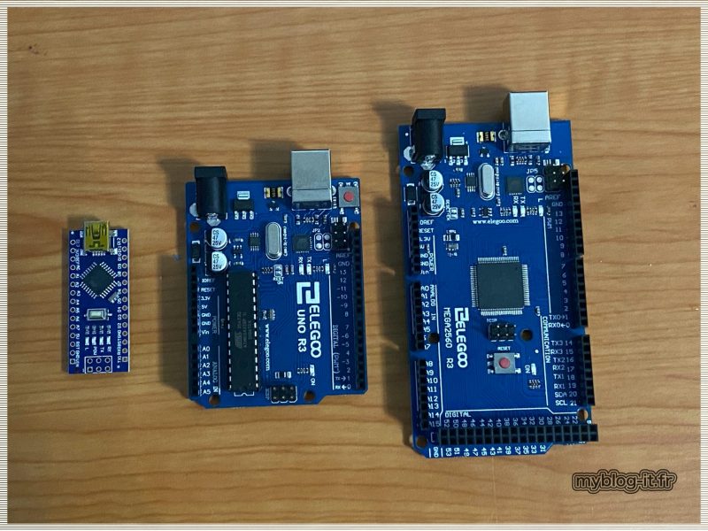 Les 3 principales cartes Arduino - Myblog-it.fr